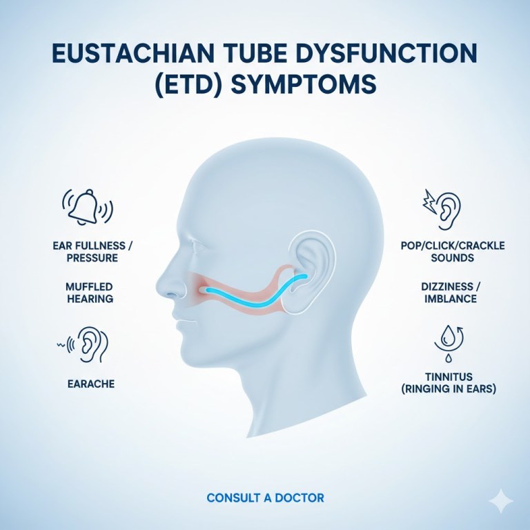 Masalah kegagalan fungsi tiub Eustachian telinga (Eustachian Tube ...